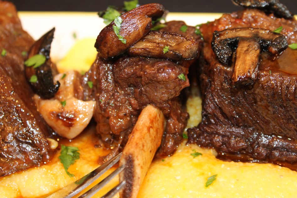 Short Ribs Braised in Red Wine over Polenta | Foodie WineLover